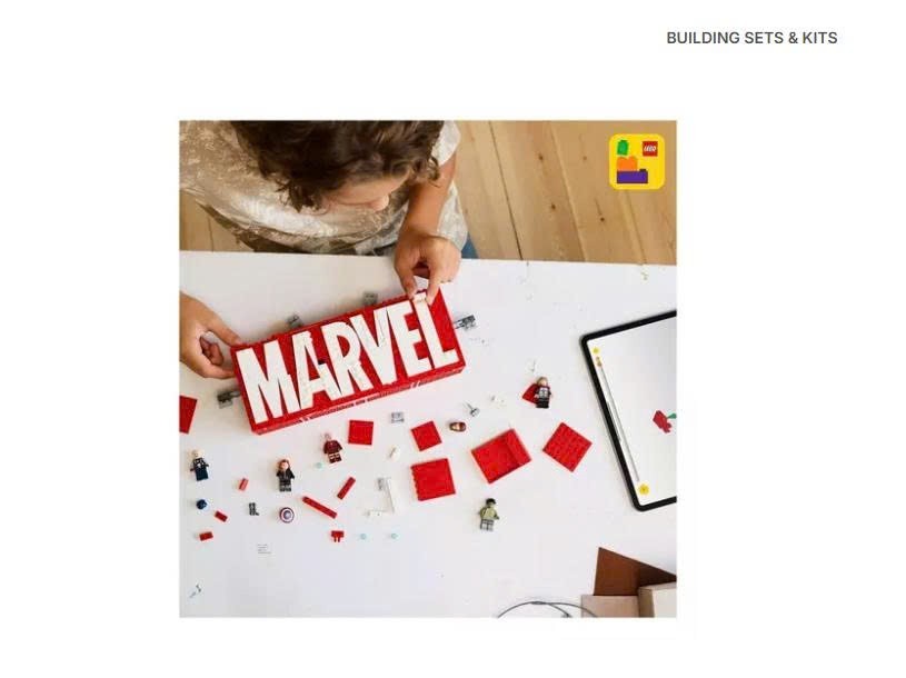LEGO® Marvel Logo & 76313 Building Set | eBay