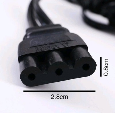 ELNA SEWING MACHINE FOOT CONTROL PEDAL + LEAD Uk PlUG 3PIN | eBay UK