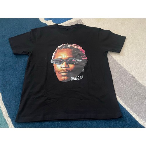 Young Thug Thugger Big Face Graphic T-Shirt Men's Medium | eBay