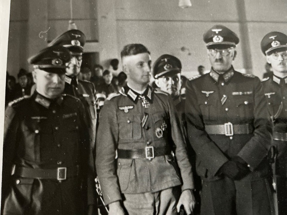 WW2 German press photo of German generals and knights cross winner | eBay