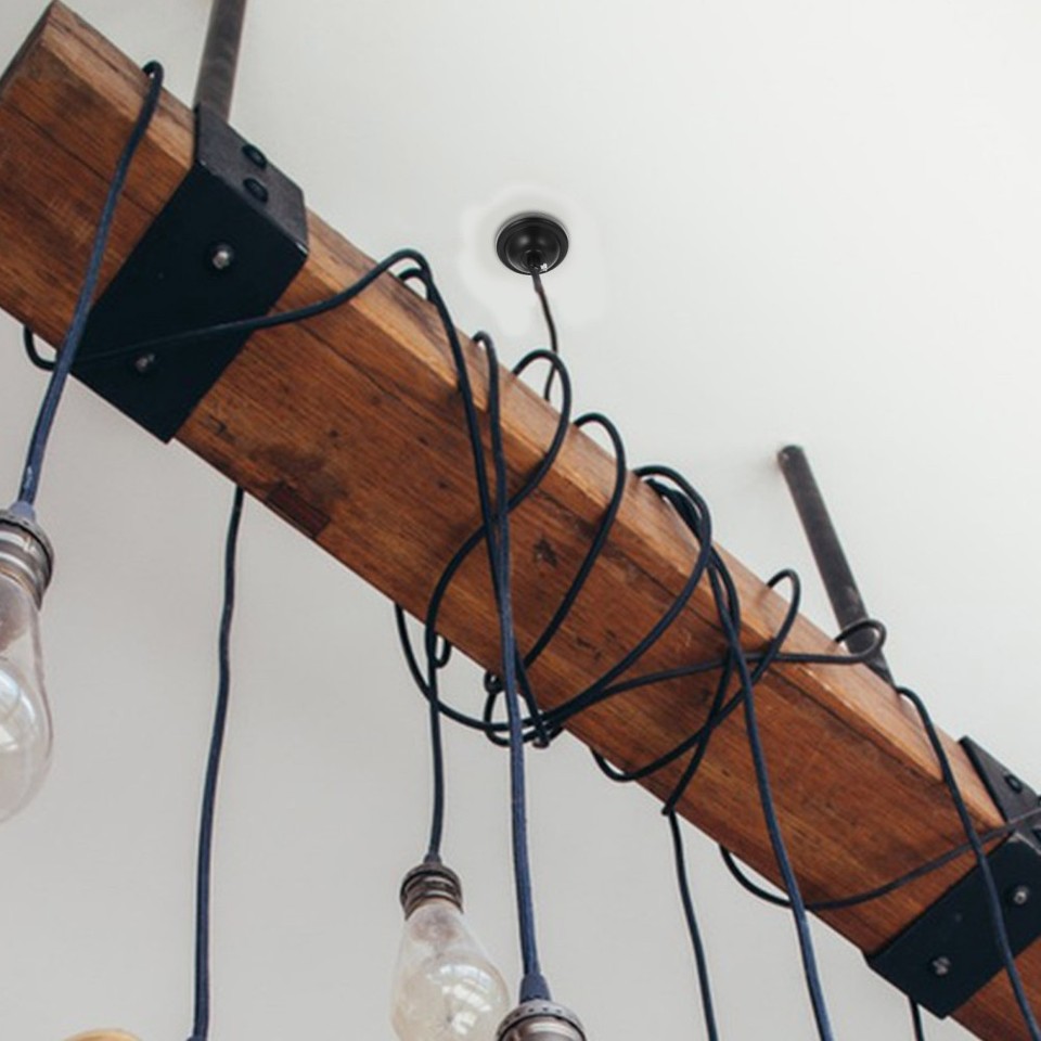 2Pcs Vintage Ceiling Cover Plate Pendant Light Canopy Chandelier ...