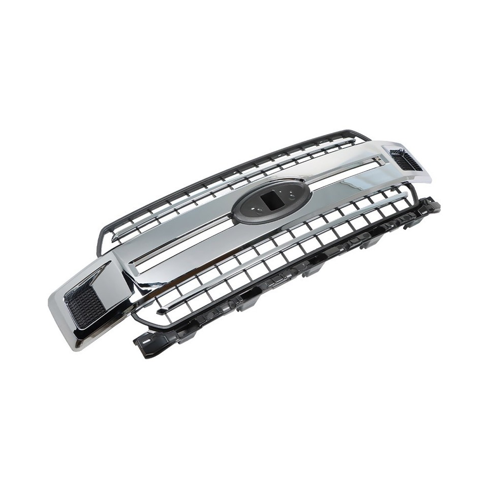 Fit For Ford F-150 2018-2020 Front Radiator Grille Assembly Chrome Jl3z ...