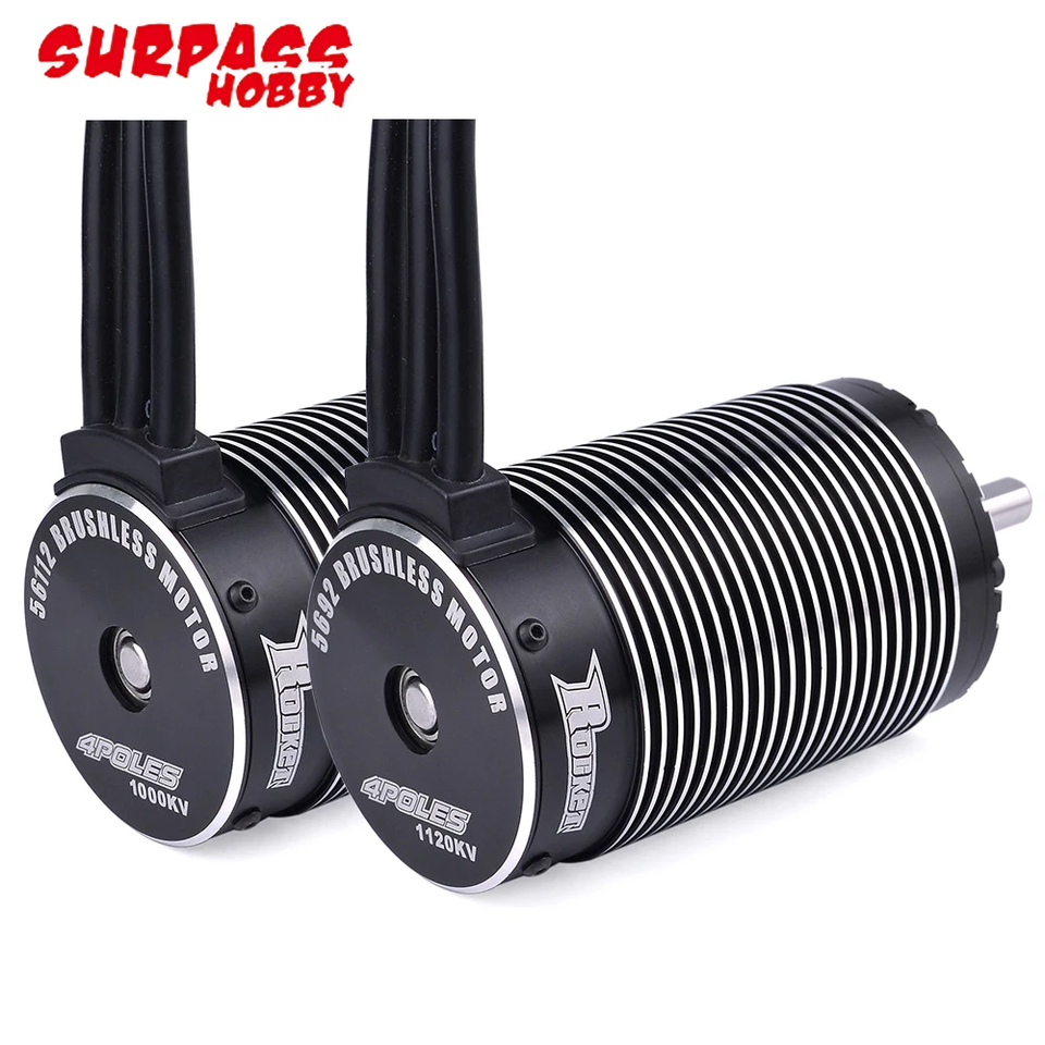 Surpass Hobby Rocket 5692 56112 4-Poles 8.0Mm Shaft Brushless Motor for ...