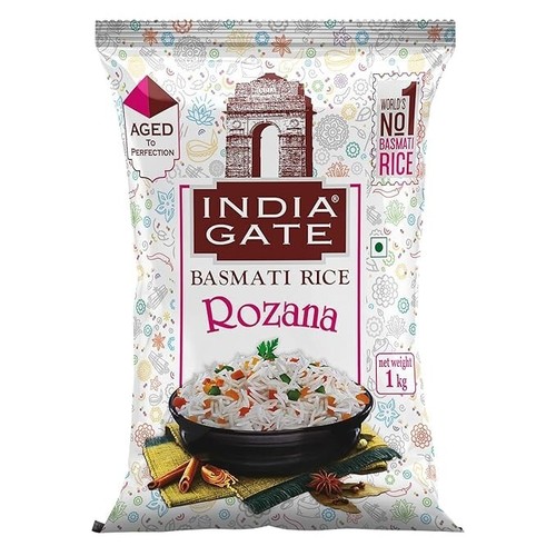India Gate Rozana Basmati Rice Finest Aromatic Cooked Grain Up To 15 ...