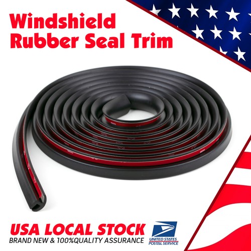 Modigt Universal Windshield edge protection strip Rubber Black 20ft ...