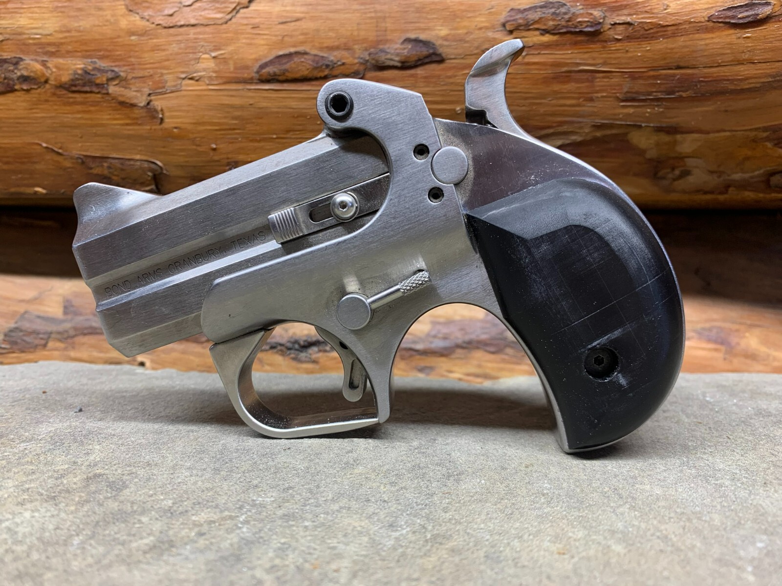 Square Top Bond Arms Standard Size Smooth Grip Fits Derringer Models ...