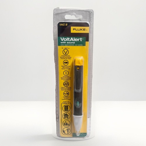 New Fluke 1ACII VoltAlert with Sound AC Volt Detector 90-1000Vac ...
