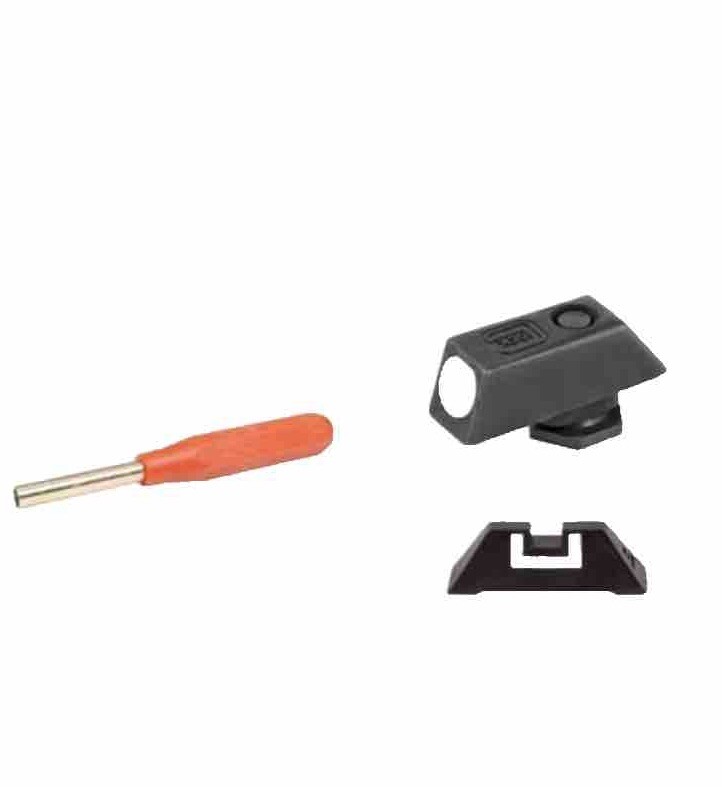 GLOCK OEM SIGHT COMBO: FRONT & REAR SIGHTS, SCREW, AND FRONT SIGHT TOOL ...