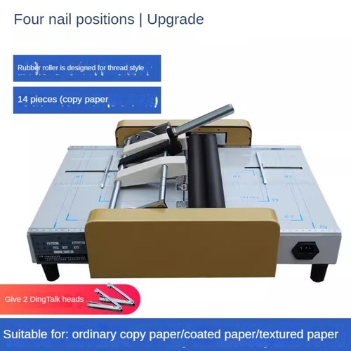 A3 Staple Folding Machine (Four Staple Positions) Automatic Binding ...