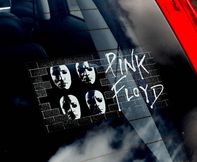Pink Floyd - Car Window Sticker - Band Decal Laptop Rock Music Vinyl ...