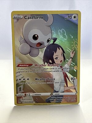 Pokémon TCG Lost Origin Trainer Gallery Castform TG11/TG30 Holo Ultra ...