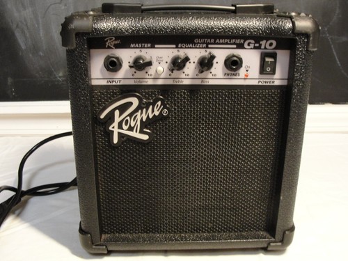 Rogue G10 10W 1x5 Electric Guitar Combo Amp Black | eBay