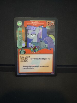 My Little Pony Maud Pie - Rockin' #f1a Foil MLP TCG Trading Card Game ...
