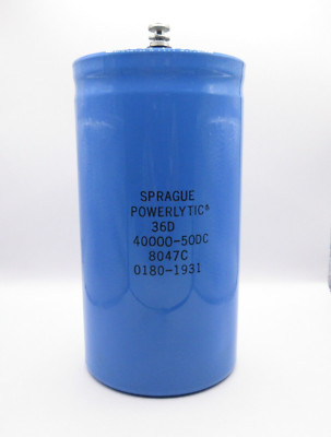 Capacitors - Sprague Powerlytic Capacitors