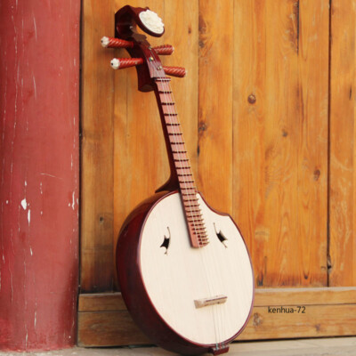 China Ruan Musical Instruments,Aged Red Wood Zhong Ruan, Chinese ...