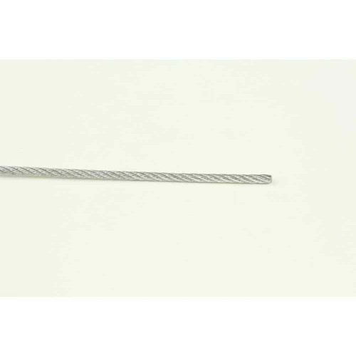 3/32 In. X 50 Ft. Galvanized Steel Uncoated Wire Rope | Everbilt Light ...