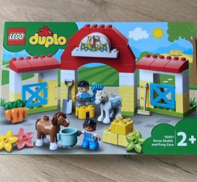 LEGO Duplo Horse Stable and Pony Care 10951 Toy Building Kit 65 pcs | eBay