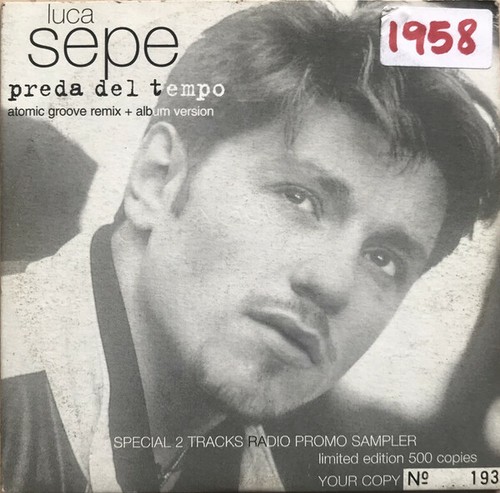 Luca Sepe Proie Del Temps Rare CD Promo 2 Track 1998 Carrousel Limited ...