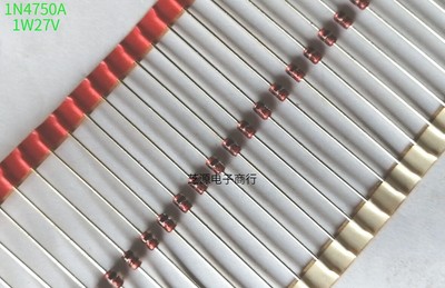 100PCS NEW 27V 1N4750A IN4750A 4750 1W | eBay