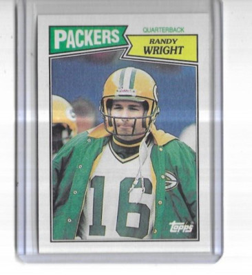 1987 Topps Football #351 Randy Wright Green Bay Packers | eBay
