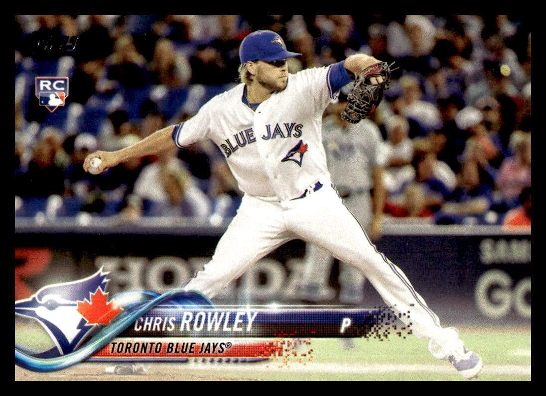 2018 Topps Chris Rowley #315 Toronto Blue Jays Baseball Card | eBay