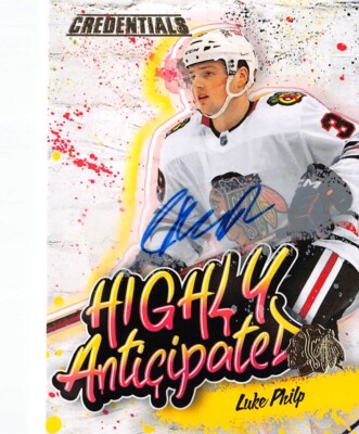 2023-24 Upper Deck Credentials Highly Anticipated Autographs #HA12 Luke ...