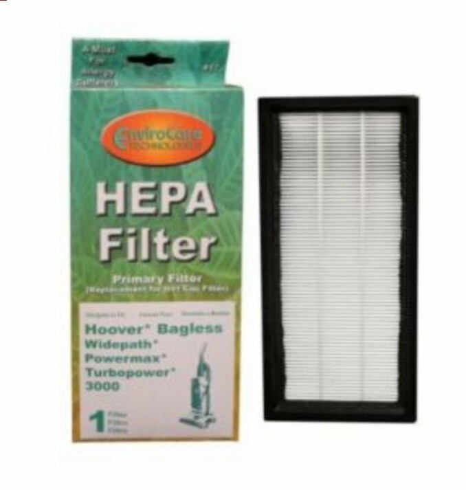 Hoover HEPA Filter for Widepath, PowerMAX, Turbopower, Repl. 40110008 ...