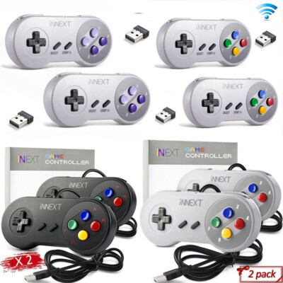 Wired /Wireless INNEXT SNES USB Joystick Gamepad Controller für ...