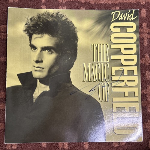 Autographed DAVID COPPERFIELD The Magic Of Program, Picture, Seat ...