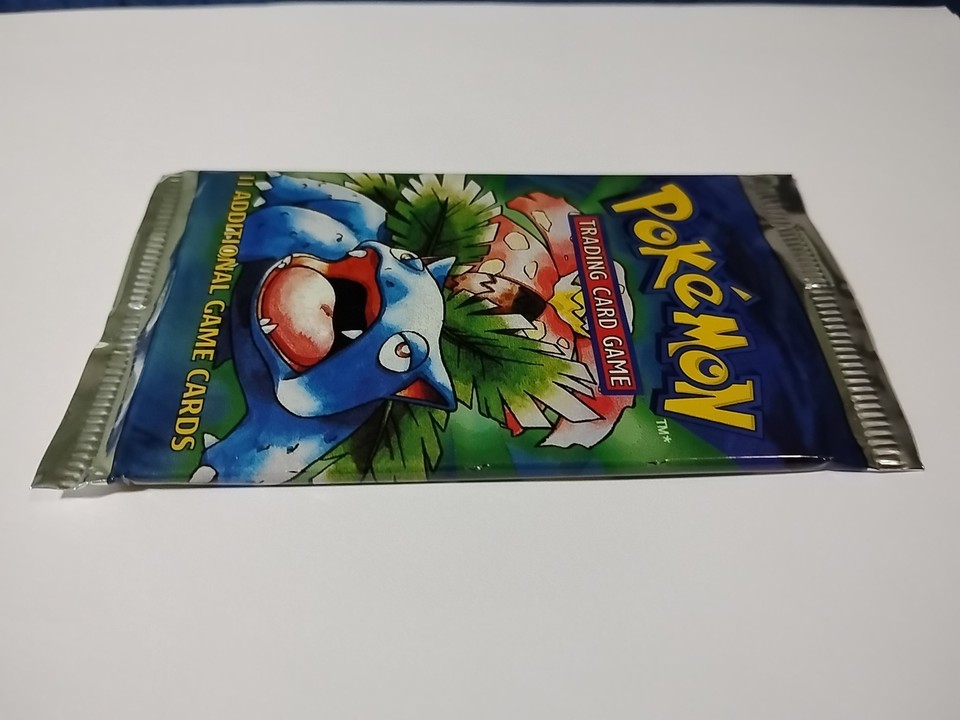 1999 Pokemon Game Base Set 1st edition Booster Pack - Venusaur *Factory ...