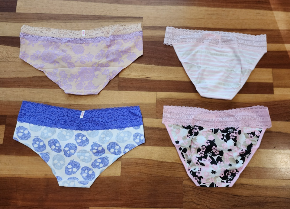 Victoria's Secret Panties 4 packs SIZE M | eBay