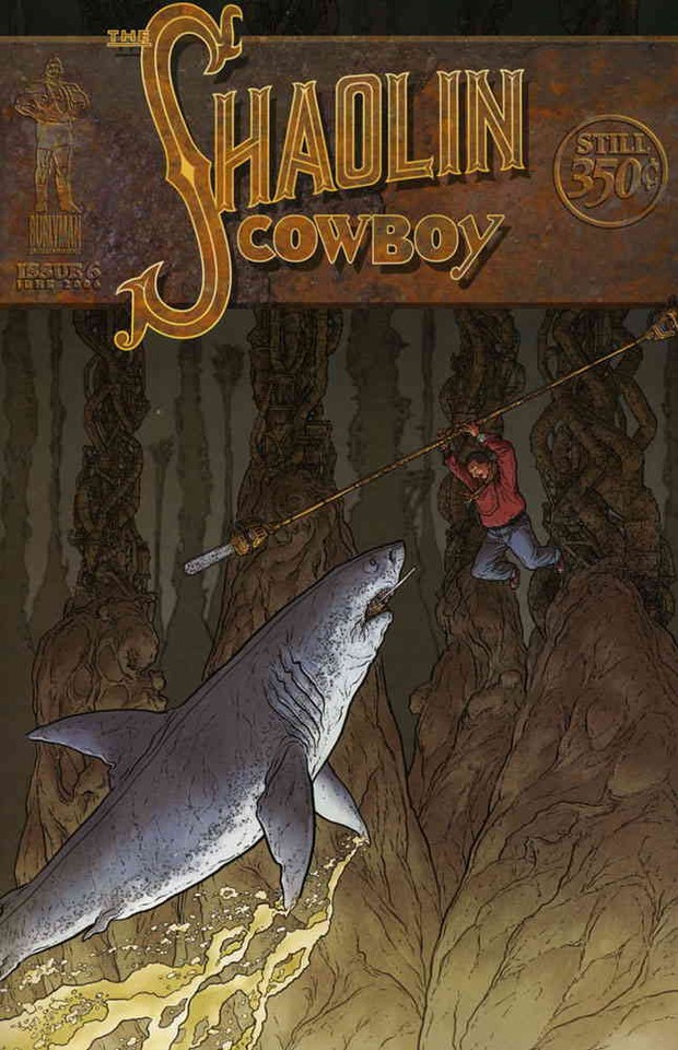 Shaolin Cowboy #6A VF/NM; Burlyman | Wachowski Brothers - Geoff Darrow ...