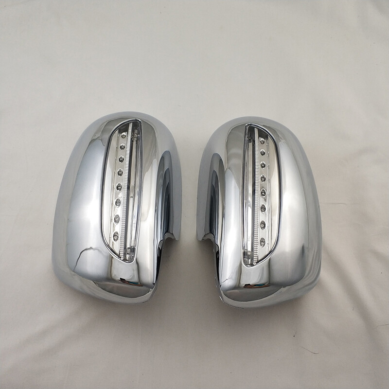 2005-2011 Toyota Yaris Side Mirror Overlay Rearview Caps Shell With LED ...