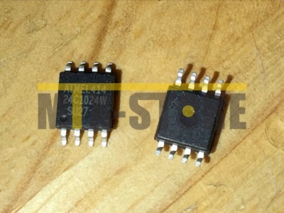 5PCS AT24C1024W-10SI-2,7 IC EEPROM 1MBIT 1MHZ 8SOIC 24C1024 AT24C1024 ...