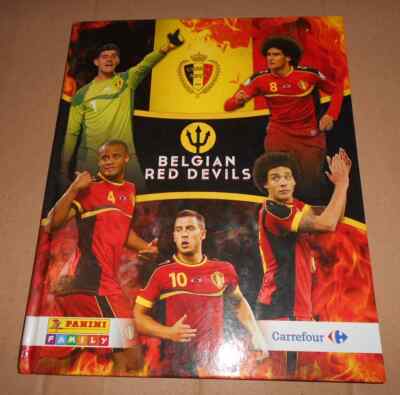 ALBUM PANINI BELGIAN RED DEVILS CARREFOUR 2013 2014 | eBay