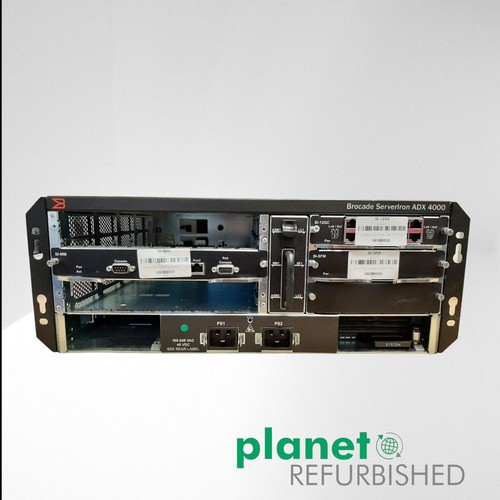SI-4000-PREM Brocade ServerIron ADX 4000 4RU ChassisREADdescrplease | eBay