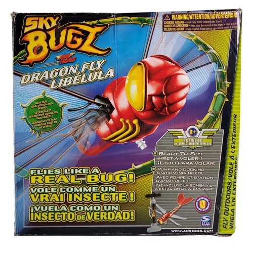 Air Hogs Sky Bugs Dragonfly Toy Flying Insect New In Box Air Powered Outdoor Toy 778988748190| eBay