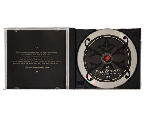 Saurian Meditation by Karl Sanders CD 2004 Nile | eBay