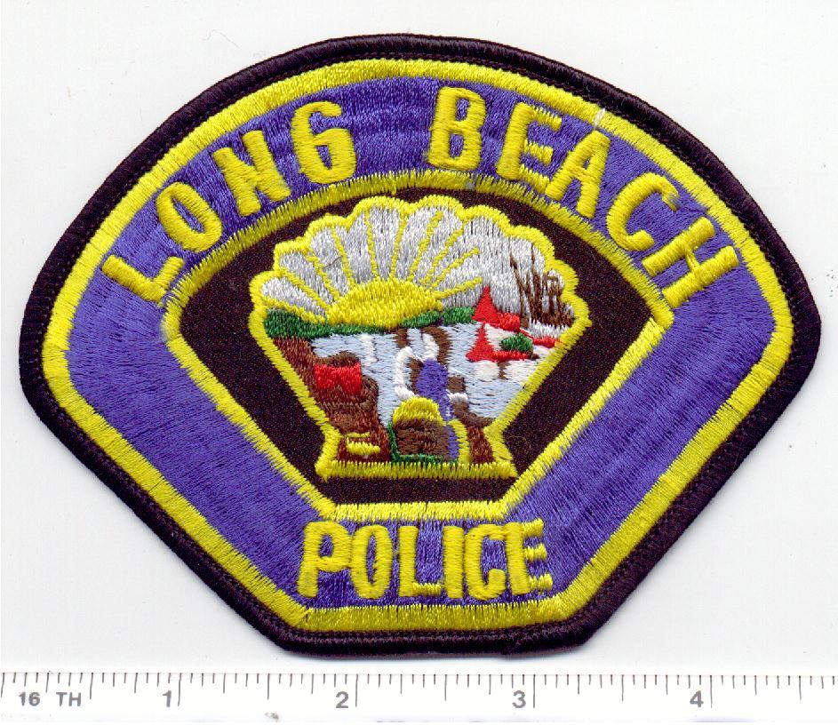 Long Beach Police (California) Shoulder Patch - new from 1991 | eBay