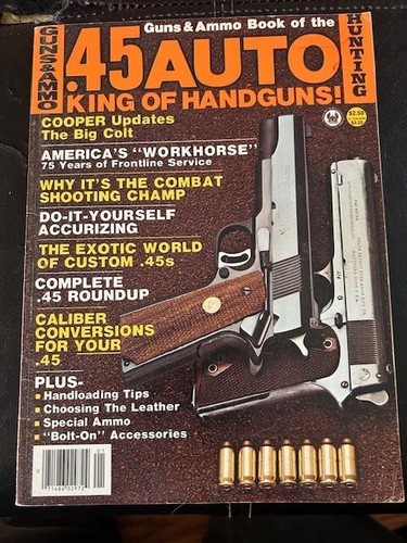 Guns & Ammo Book of the .45 Auto 1980 | eBay