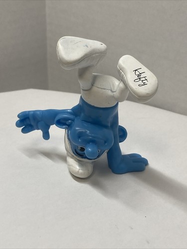 McDonalds Happy Meal Toy 2011 Payo Hefty Smurf Hand Stand Plastic ...