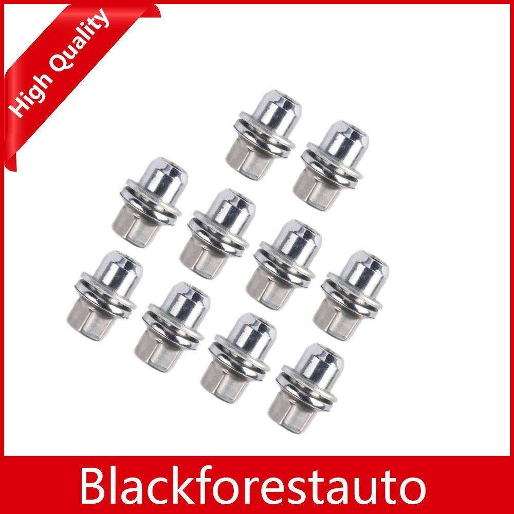 Set of 10 Fit for Land Rover LR3 Range Rover Sport Wheel Lug Nut Metal ...