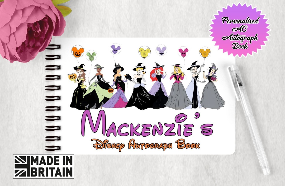 Disney Princess Autographs Disney Princess Autograph Book And Pen
