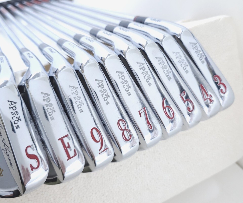 Ben Hogan LH Iron Set APEX PLUS FORGED 3.4.5.6.7.8.9.E.S Left Handed ...
