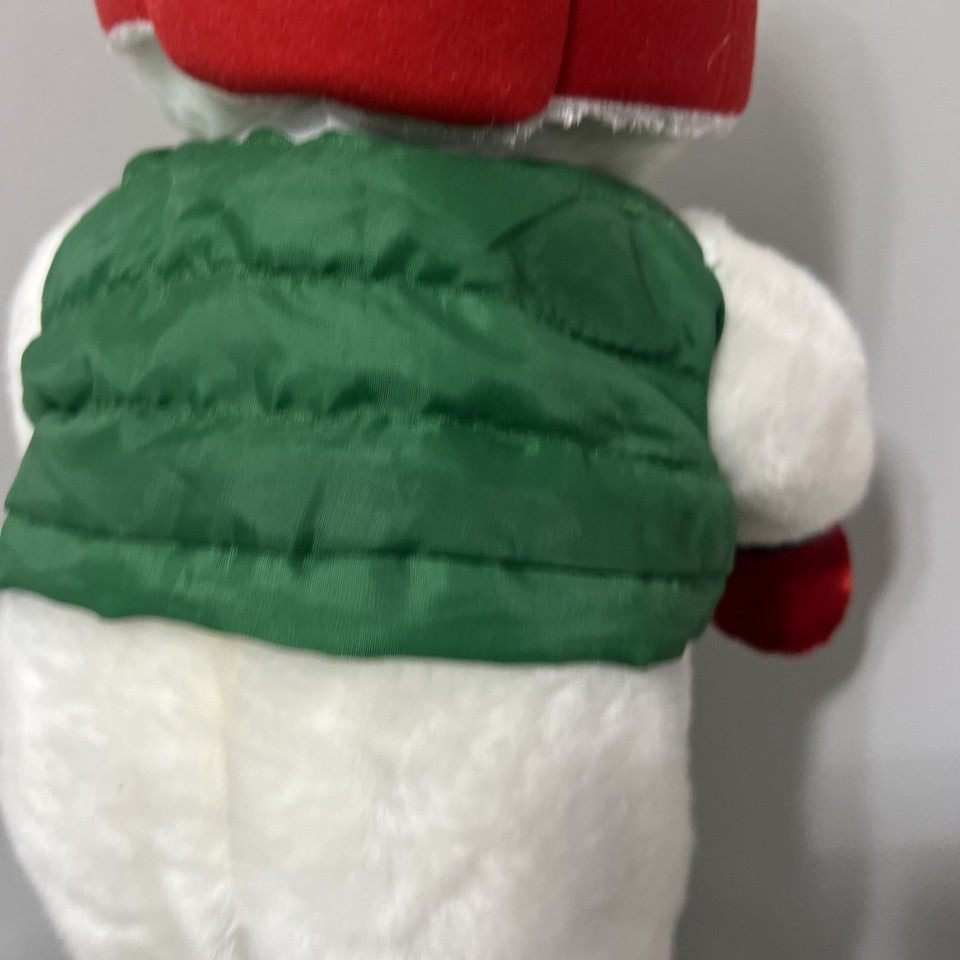 Gemmy 20 Inch Animated Dancing Snowman Xmas Singing SHAKE YOUR BOOTY ...