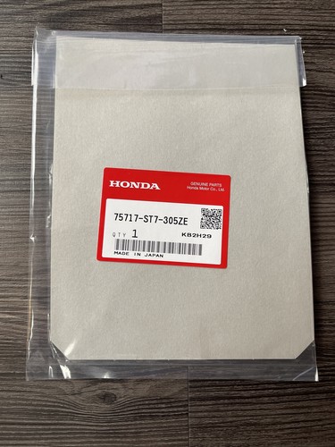 Honda OEM ACURA INTEGRA Sticker Rear Emblem Badge DOHC VTEC 75717-ST7 ...