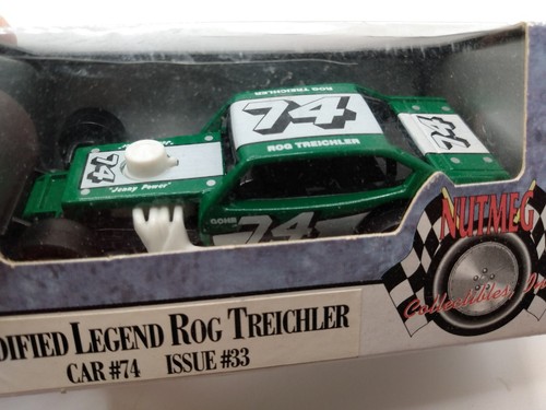 Rog Treichler Modified Legends Car #74 Issue #33 Nutmeg ERTL Limited | eBay