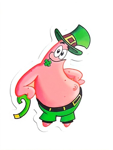 SpongeBob SquarePants Patrick Sandy Anime Manga Cartoon Water Resistant ...