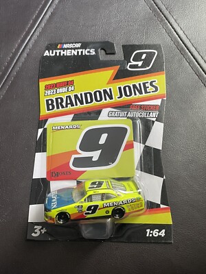 Brandon Jones #9 Menards Chevrolet NASCAR AUTHENTICS 2023 Wave 4 1:64 ...