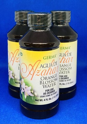 3x Germa Agua de Azahar. Orange Blossom Water, 4 fl oz | eBay